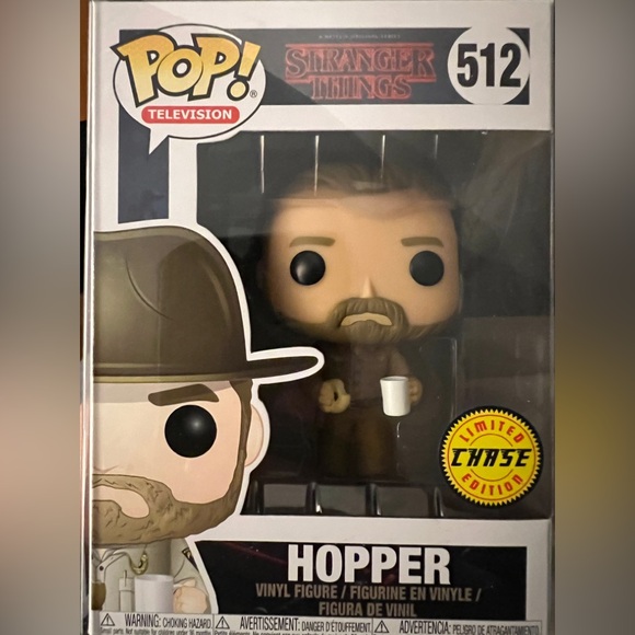Funko | Toys | Funko Pop Stranger Things Hopper Vinyl Figure 52 Limited ...